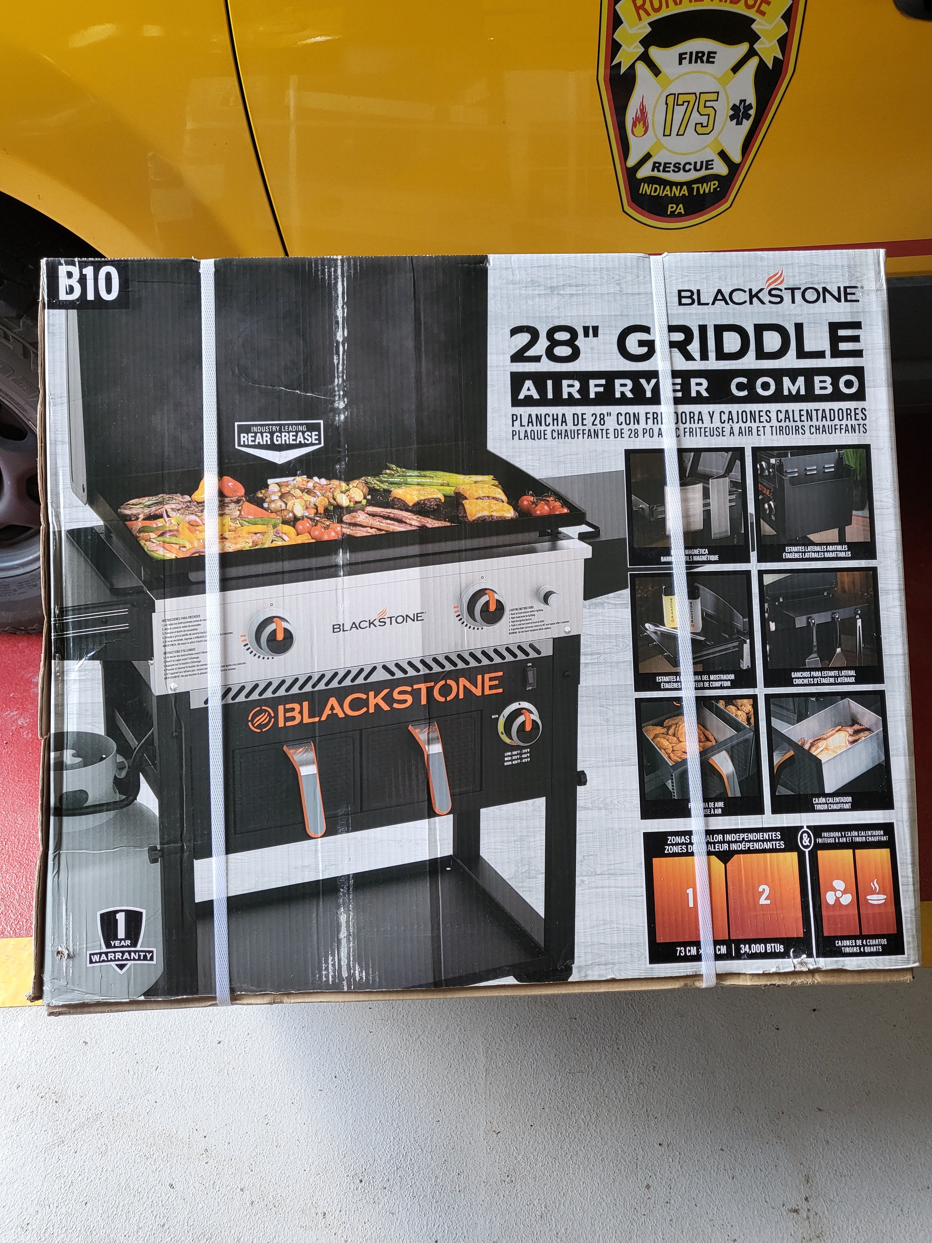 Blackstone Airfryer Combo • Model #1785 | Rural Ridge Volunteer Fire ...